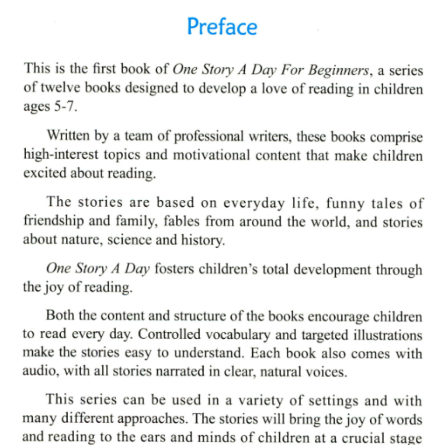 Bộ truyện One story a day